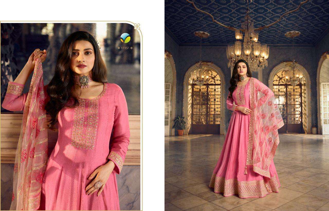 SHEESH MAHAL BY KASEESH VINAY BRAND DOLA SILK EMBROIDERY WORK KURTI ...
